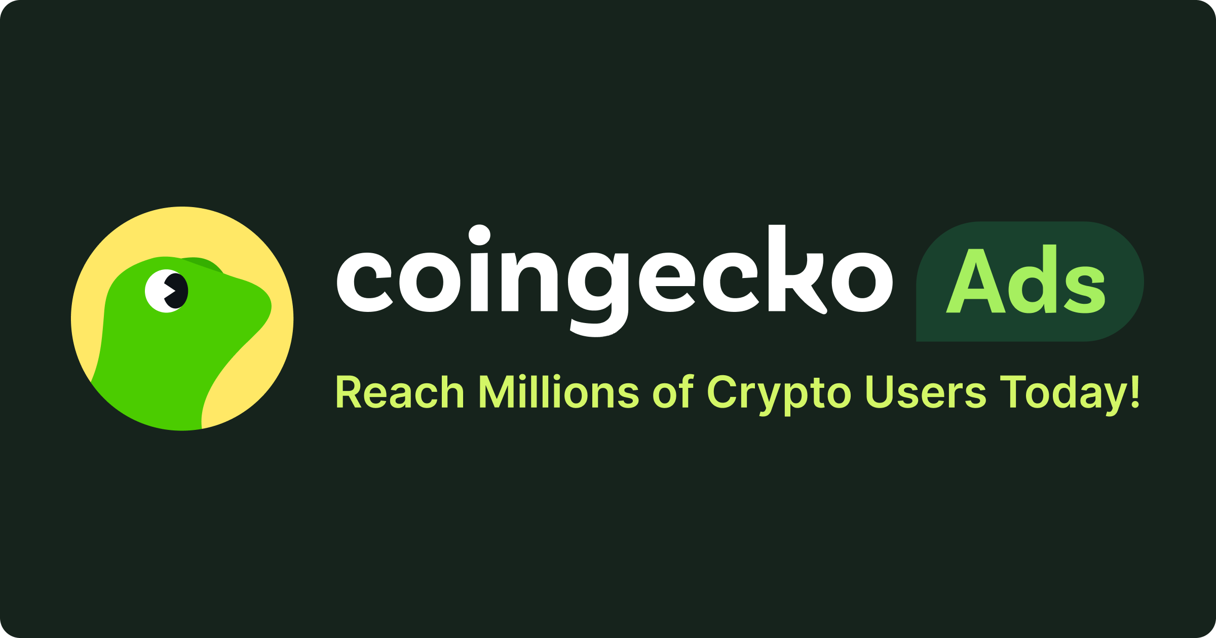 Sign up | CoinGecko Ads